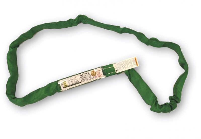 Poly Round Sling OL2 - Green - Boise Rigging Supply